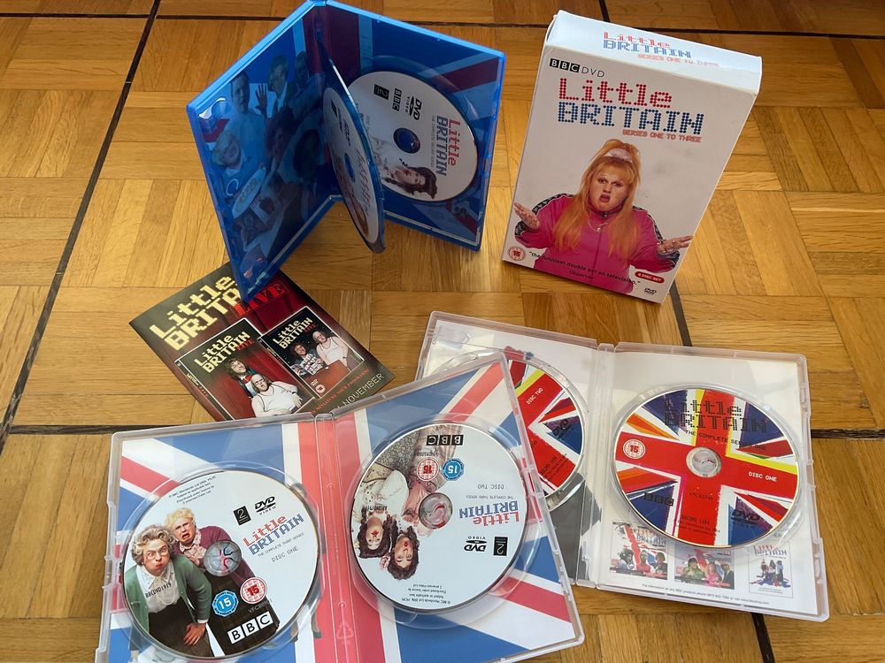 Coffret 6 DVDs Little Britain in English saisons 1, 2 & 3 | Kaufen auf ...