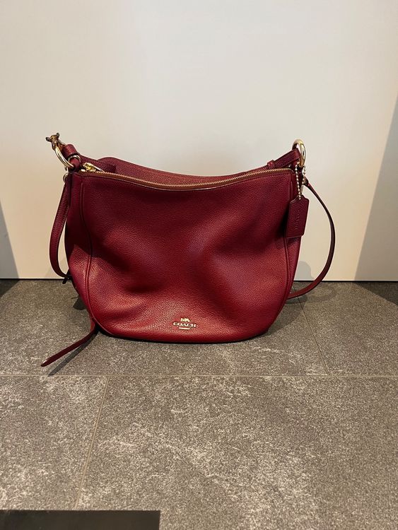 Coach Ledertasche rot, Schnäppchen | Kaufen auf Ricardo
