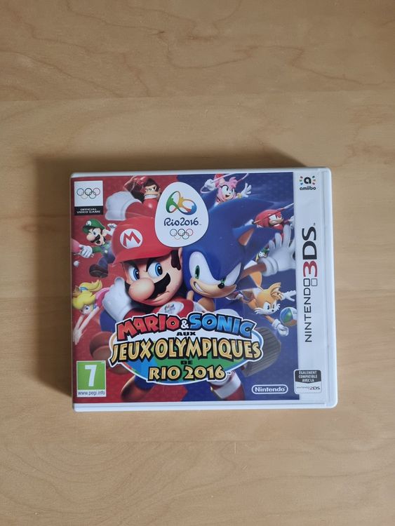 Mario et Sonic aux Jeux olympiques de Rio 2016 3ds (Gebraucht) in ...