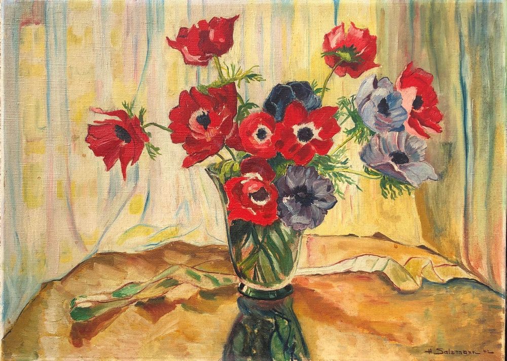 Hans Salzmann (1900-1973) Orig. Gemälde (Gebraucht) in Hochdorf für CHF ...