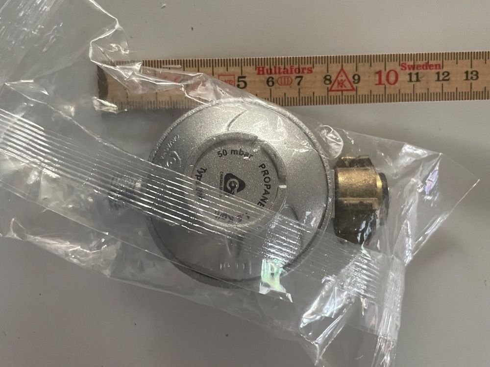 Neuer Druckminderer 50 mbar für Propangas-Grill, TOP! (Neu und ...