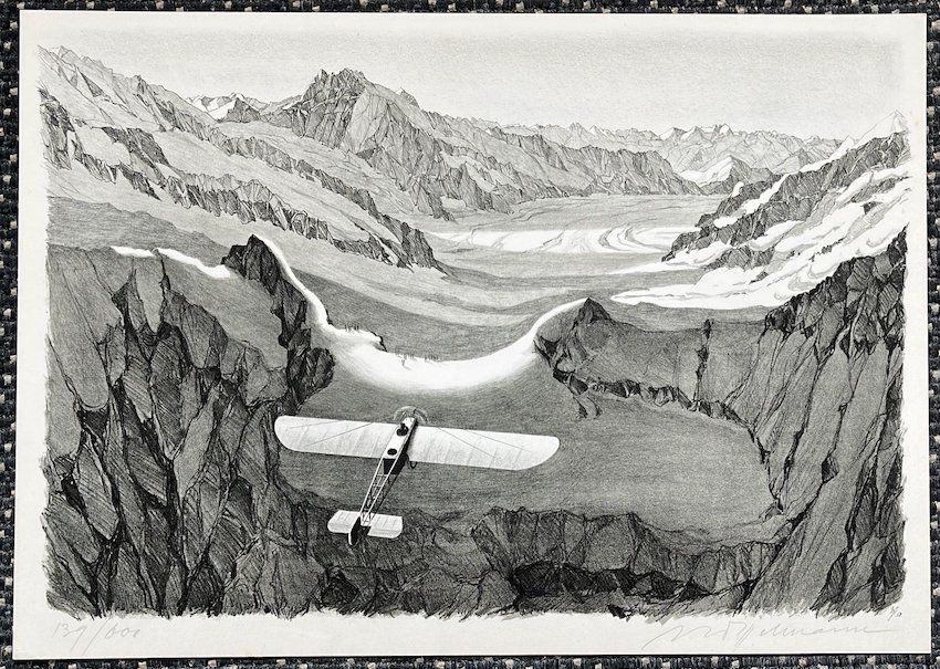 Aletschgletscher, Alexander Walter Diggelmann (ID b4283) (Gebraucht) in ...