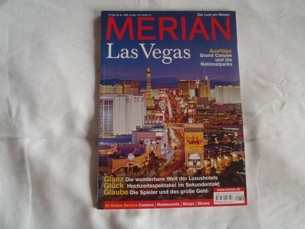 Magazin Merian Las Vegas | Kaufen auf Ricardo