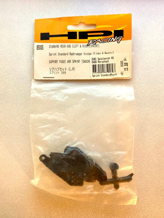 Hpi 85005 STANDARD REAR HUB (LEFT & RIGHT/SPRINT) (Neu und ...