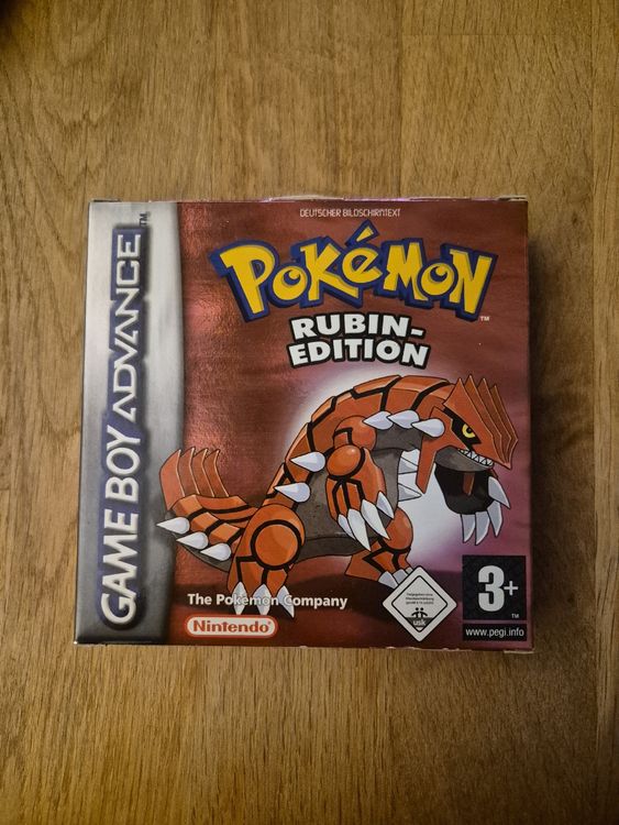 Pokemon Rubin Edition - Game Boy Advance - Komplett (Gebraucht) in ...