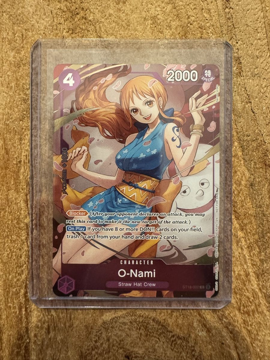 One Piece O-Nami ST18-002 EB03 Box Topper Englisch!!! (Neu und ...
