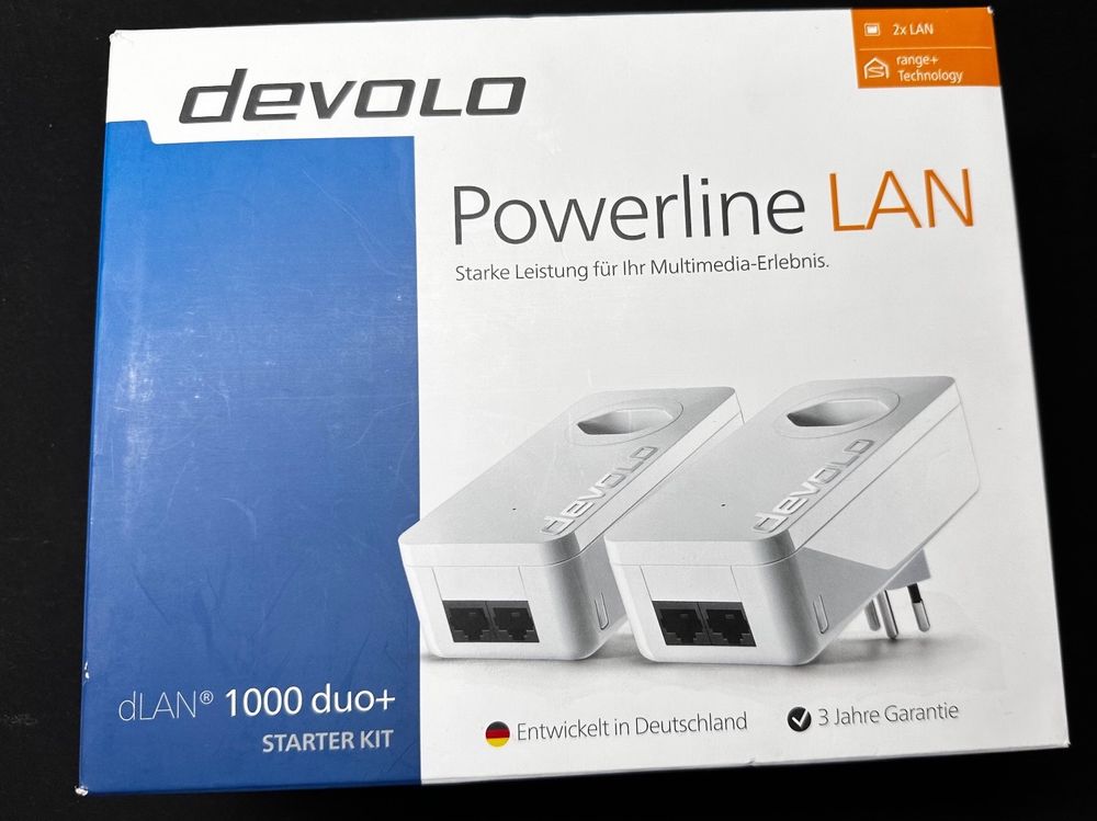 devolo dLAN 1000 duo+ Adapter Starter Kit | Kaufen auf Ricardo