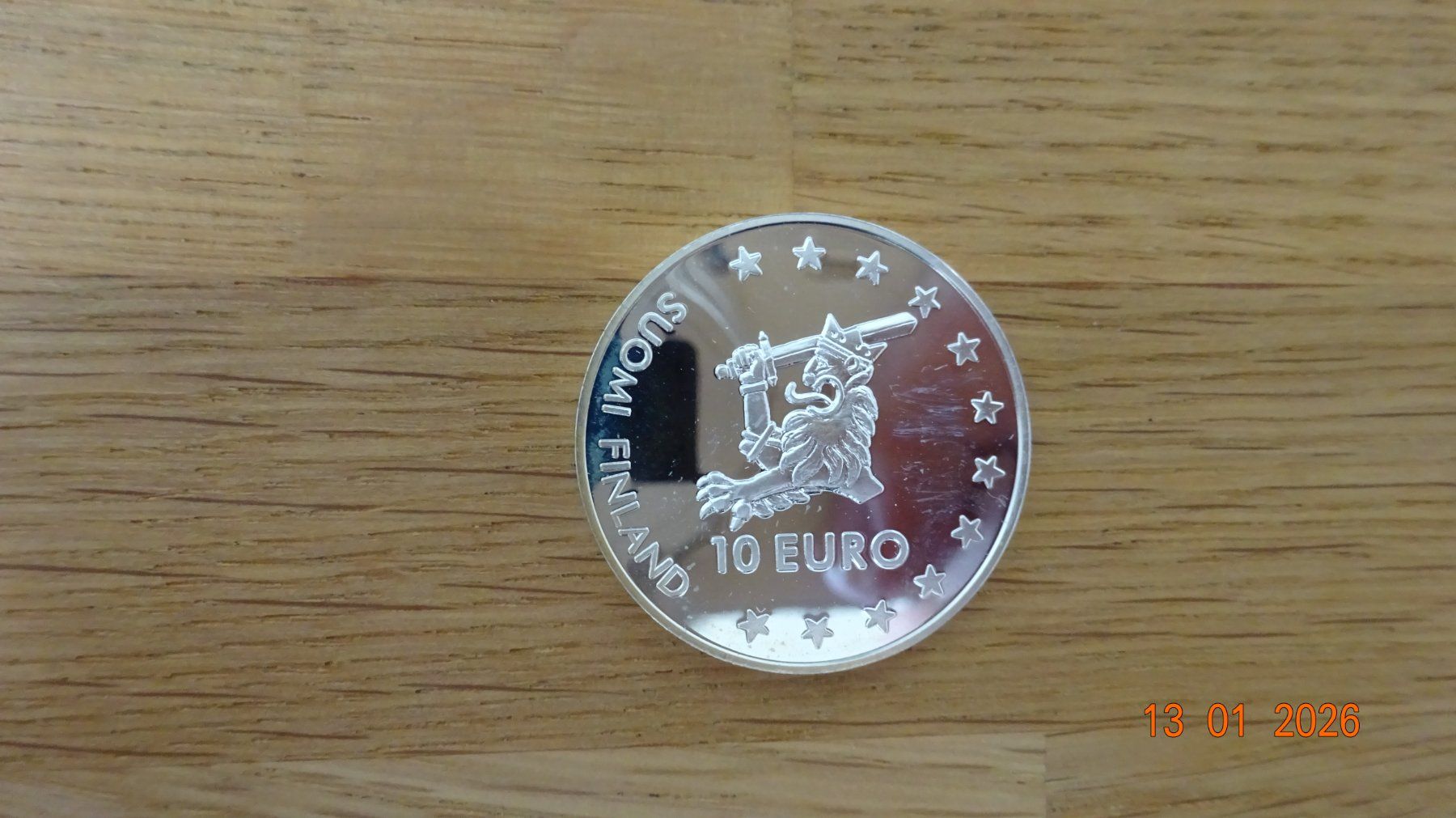 Pièce de 10 euro en argent Finland 14,5 grammes (D'occasion) à ...