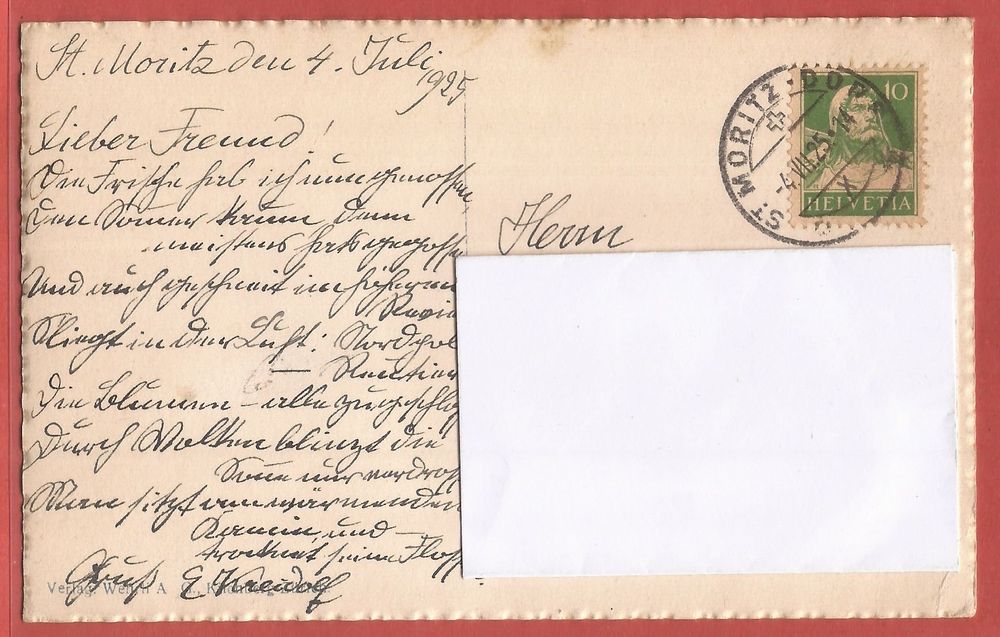 St. Moritz Renntier - beschrieben von Ernst Kreidolf 1925 (Gebraucht ...