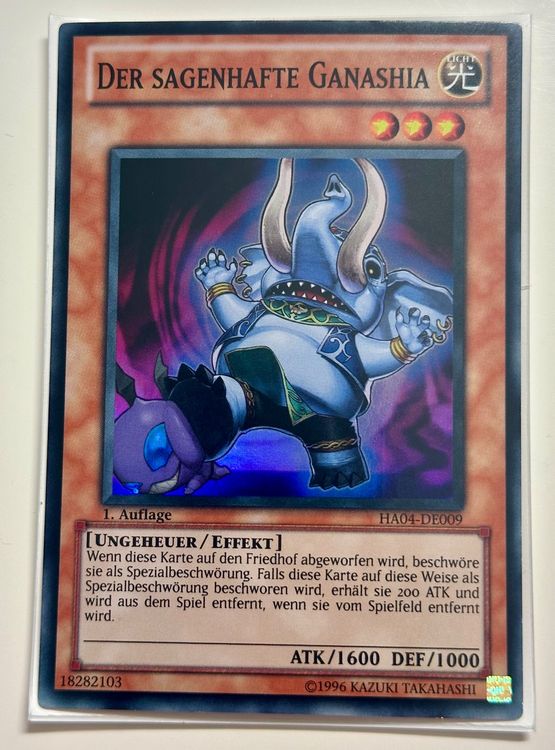 Yu-Gi-Oh! / Der sagenhafte Ganashia / Super Rare (Neu und ...
