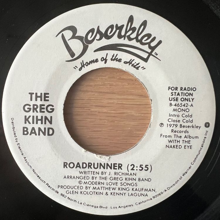 Greg Kihn Band - Roadrunner / US-Promo 1979 - TOP | Kaufen auf Ricardo