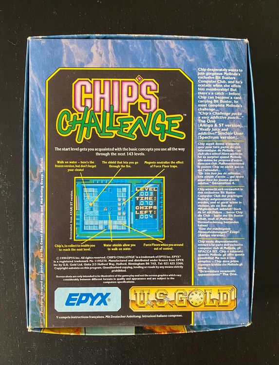 Chips Challenge für Atari ST ab 1.- Stutz | Kaufen auf Ricardo
