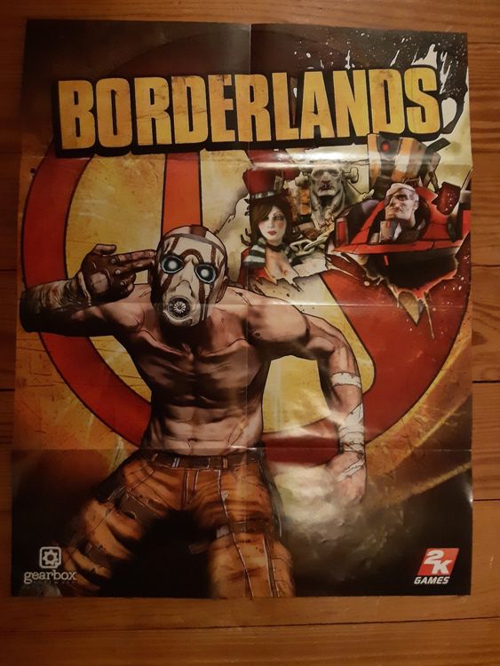 Borderland Poster mit Pandora Ostküste, 3 x gefaltet | Kaufen auf Ricardo