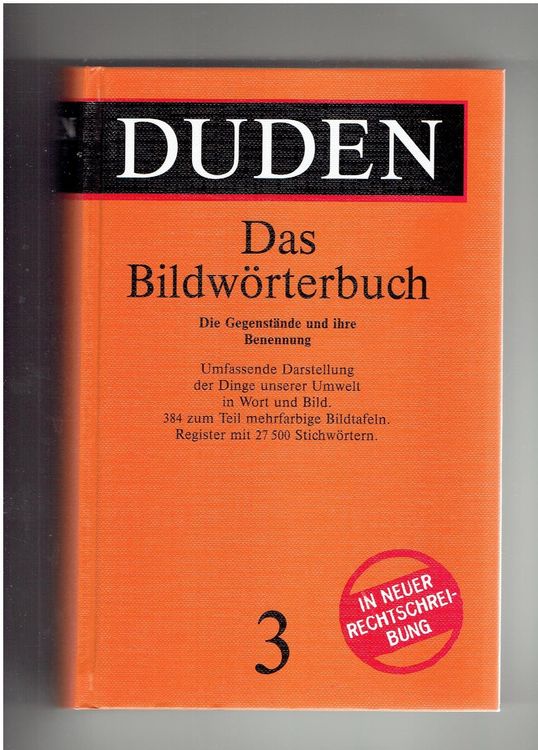 DUDEN Das Bildwörterbuch (Gebraucht) in Flims - Dorf für CHF 10 – mit ...