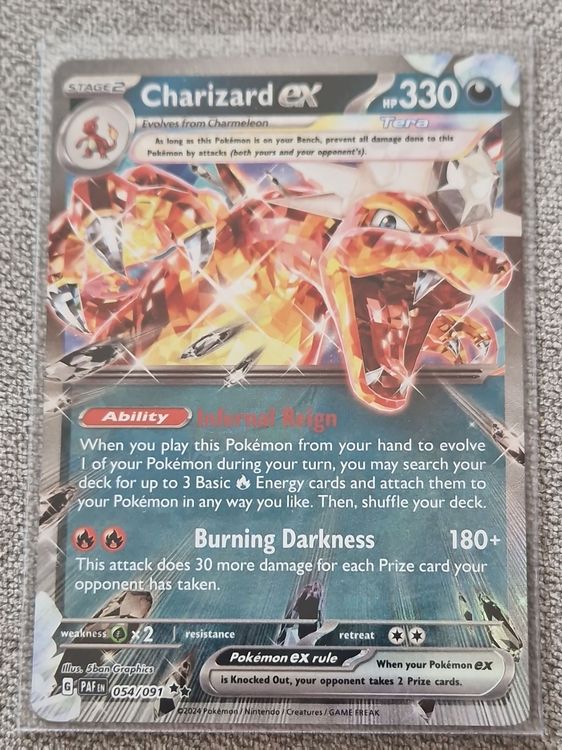 Carte Pokémon Charizard EX 054/091 330 PV | Kaufen auf Ricardo
