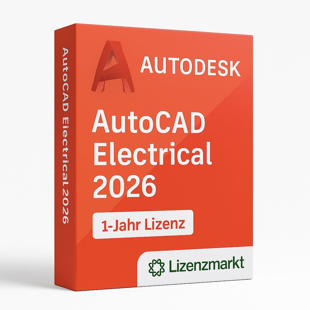 Autodesk AutoCAD Electrical 2026 – 1 Jahr Lizenz (Neu (gemäss ...