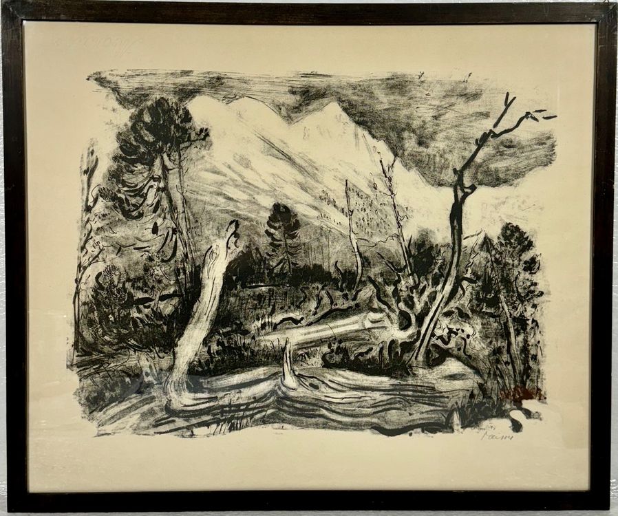Leonhard Meisser (1902 -1977) Lithografie Handsigniert (Gebraucht) in ...