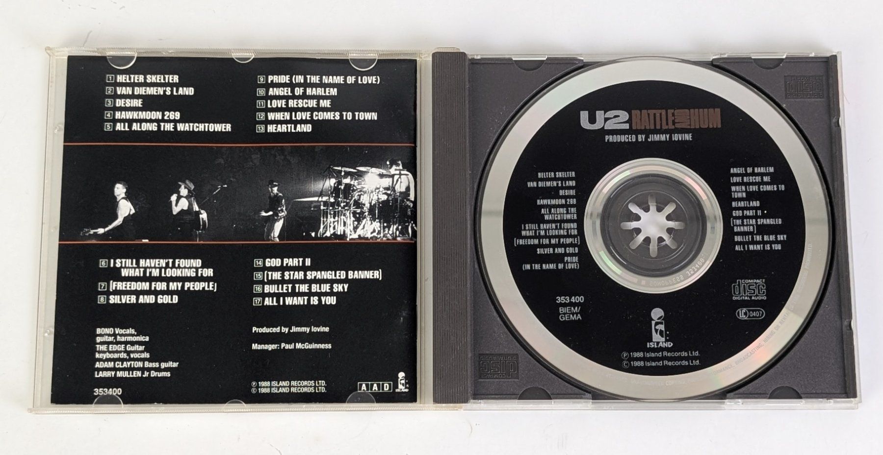 U2 - Rattle and Hum CD - Rock Klassiker - Top (Gebraucht) in Zürich für ...