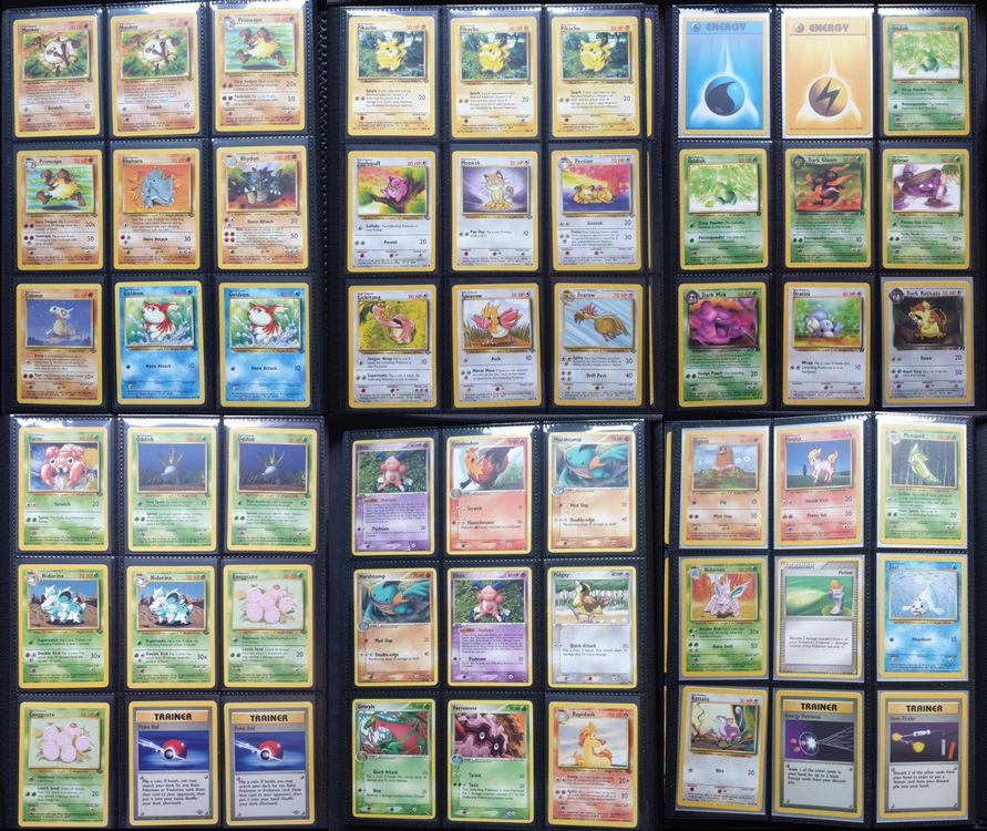 alte Pokemon Karten Sammlung Base Set / Fossil / Jungle etc | Kaufen auf Ricardo