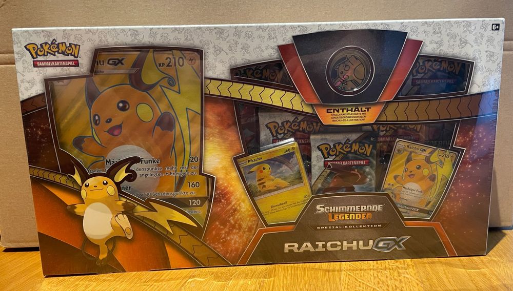 Pokémon Raichu Box / Schimmernde Legenden / deutsch (Neu (gemäss ...