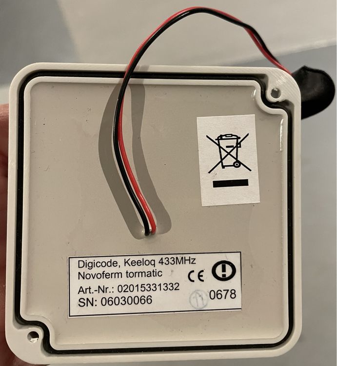 Normstahl Code Taster FCT/EL 433 MHz (Neu (gemäss Beschreibung)) in Birmenstorf AG für CHF 29 ...