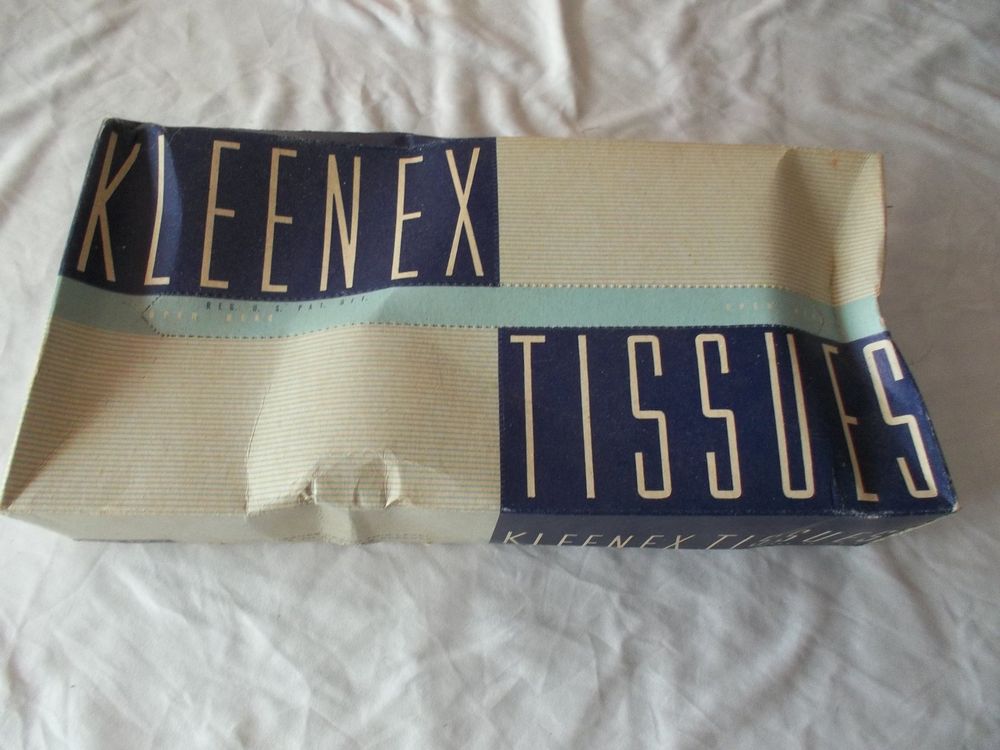 Sehr alte Original Kleenex-Box (Gebraucht) in Root für CHF 5 – mit ...