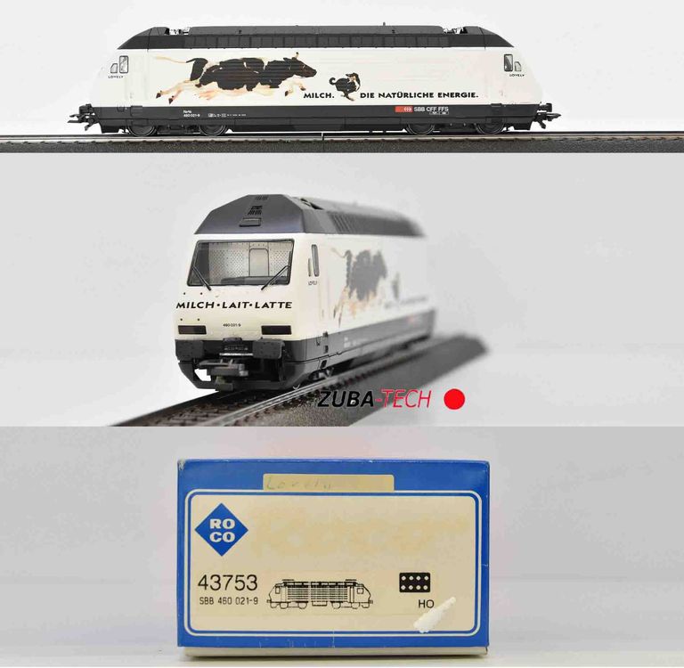 Roco 43753 E-Lok Re 460 Lovely GS Analog mit OVP (Gebraucht) in St ...