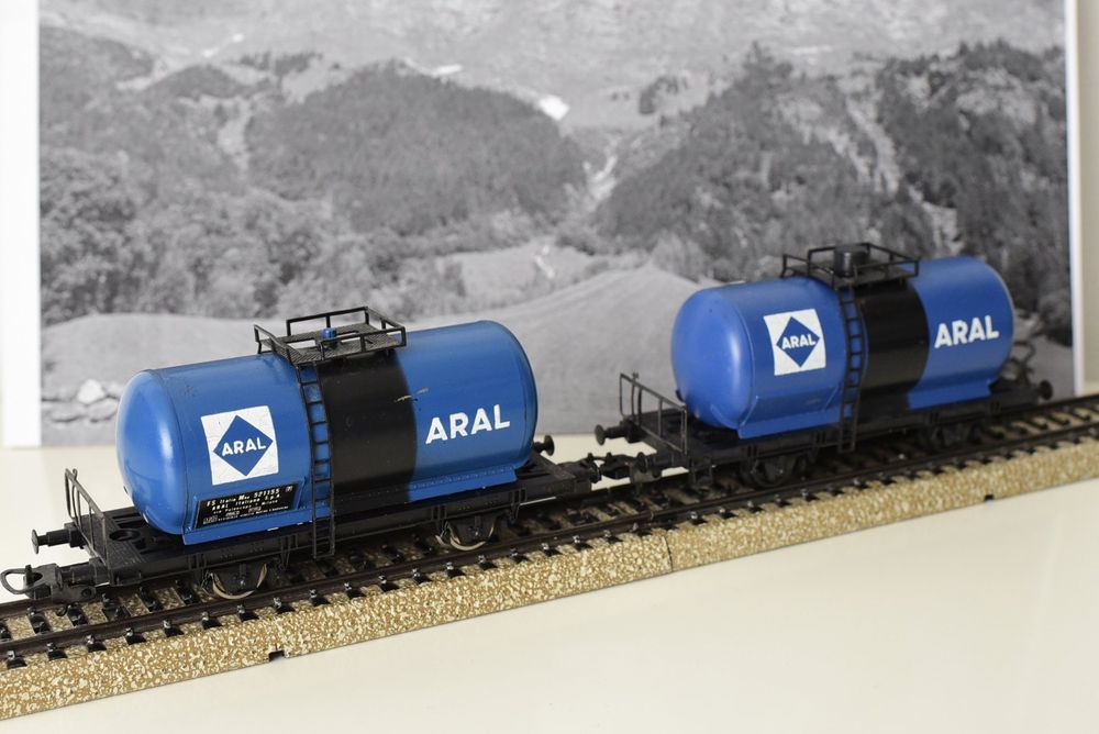 Lima Aral Kesselwagen (2 Stück) (Gebraucht) in Rheinfelden für CHF 4 – mit Lieferung auf Ricardo ...