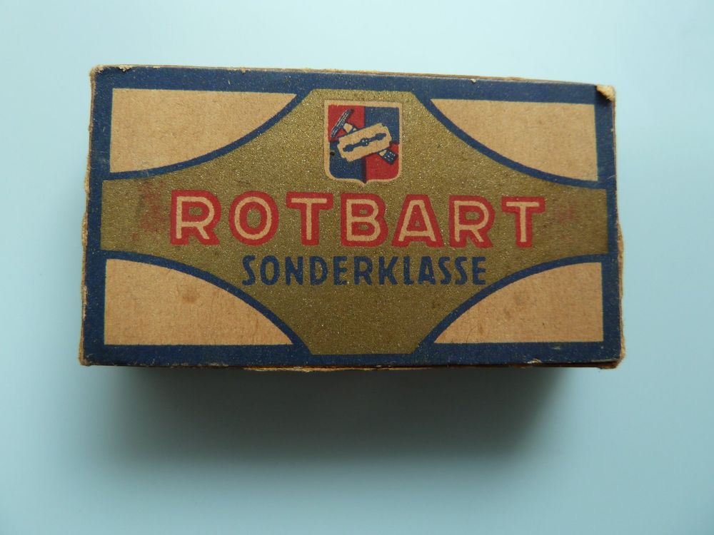 Rotbart Rasierklingen Sonderklasse Vintage (Neu und originalverpackt ...