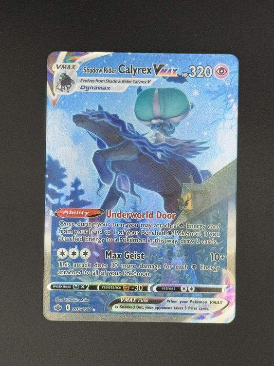 Shadow Rider Calyrex Vmax Alt Art 205/198 Chilling Reign EN | Kaufen auf Ricardo
