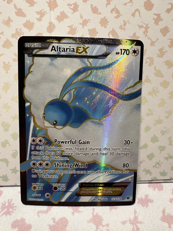 Pokemon Altaria EX Fullart 2016 Top alt Selten Mega Artwork | Kaufen ...