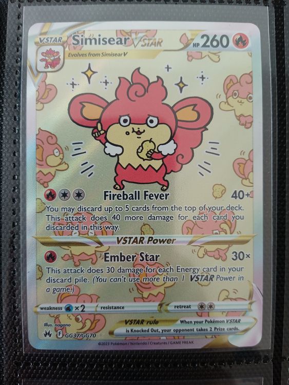 Simisear VStar Galarian Gallery - Pokemon Englisch | Kaufen auf Ricardo