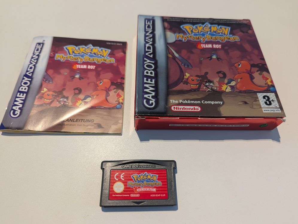 Pokemon Mystery Dungeon: Team Rot GameBoy Advance (Gebraucht) in Rieden ...