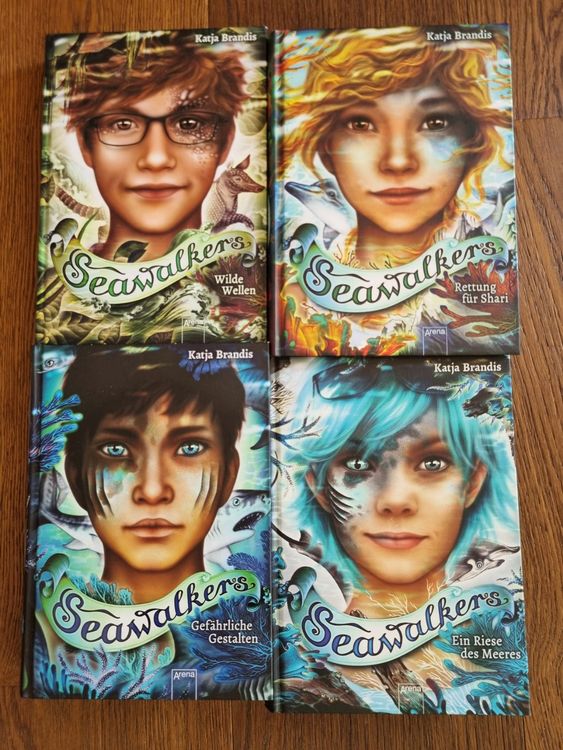 Seawalkers Bücher - 4er Set, Katja Brandis, Arena (Gebraucht) in ...
