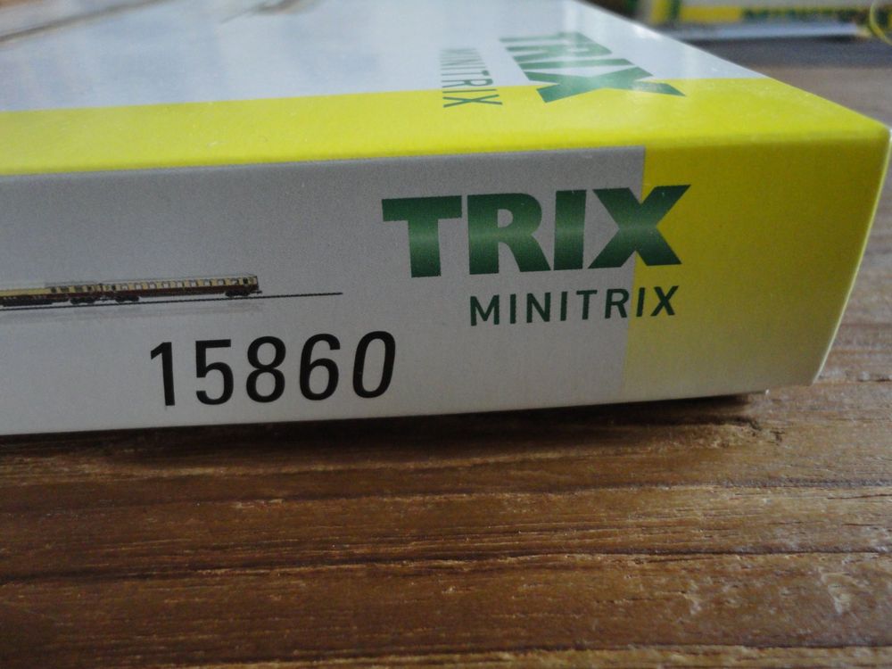 Rheingold-Wagenset 5-teilig, rot/beige Minitrix 15860 Spur N (Neu und ...