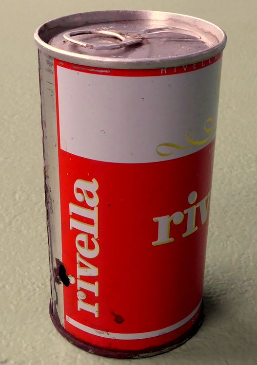 seltene alte original RIVELLA Dose / Büchse aus den 70ies (Gebraucht ...