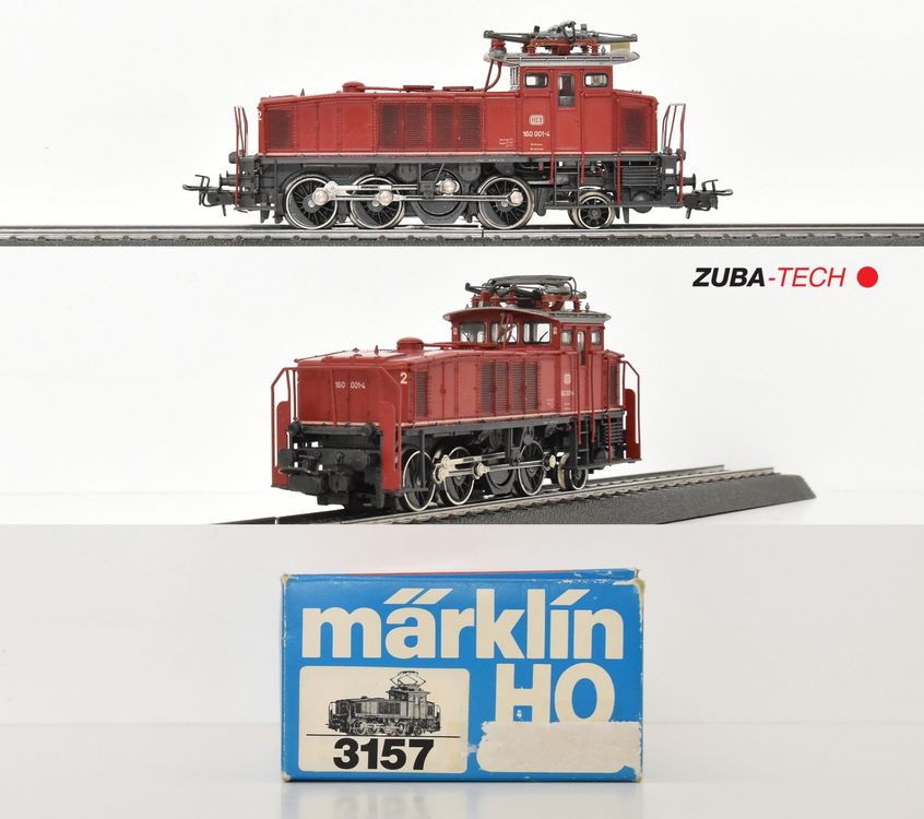Märklin 3157 Rangierlok BR 160 der DB, H0 WS Digital, OVP | Kaufen auf ...