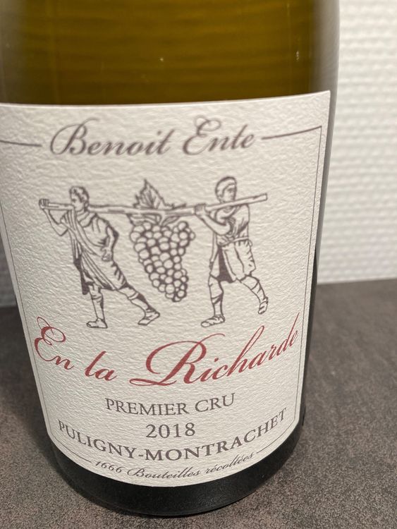 Puligny-Montrachet 1er Cru En la Richarde, Benoît Ente (Neu (gemäss ...
