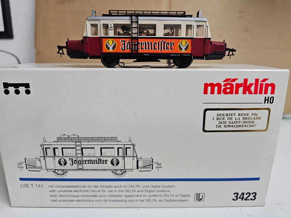 Märklin 3423 Schienenbus LSE T 141 DELTA dès 1.-fr (Défectueux) à ...