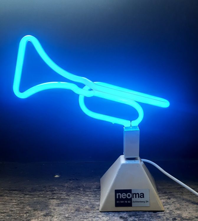 Midcentury Neon Lampe von Neoma | Kaufen auf Ricardo