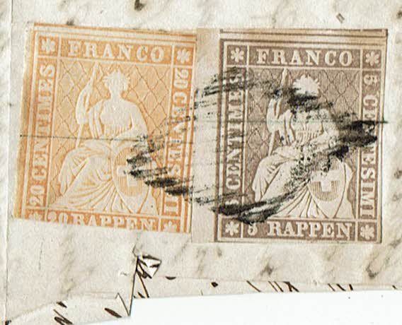 STRUBEL 25RP(22+25B/B1) BRIEFTEIL RTE BEFUND (Gebraucht) in Rüschlikon für CHF 30 – mit ...