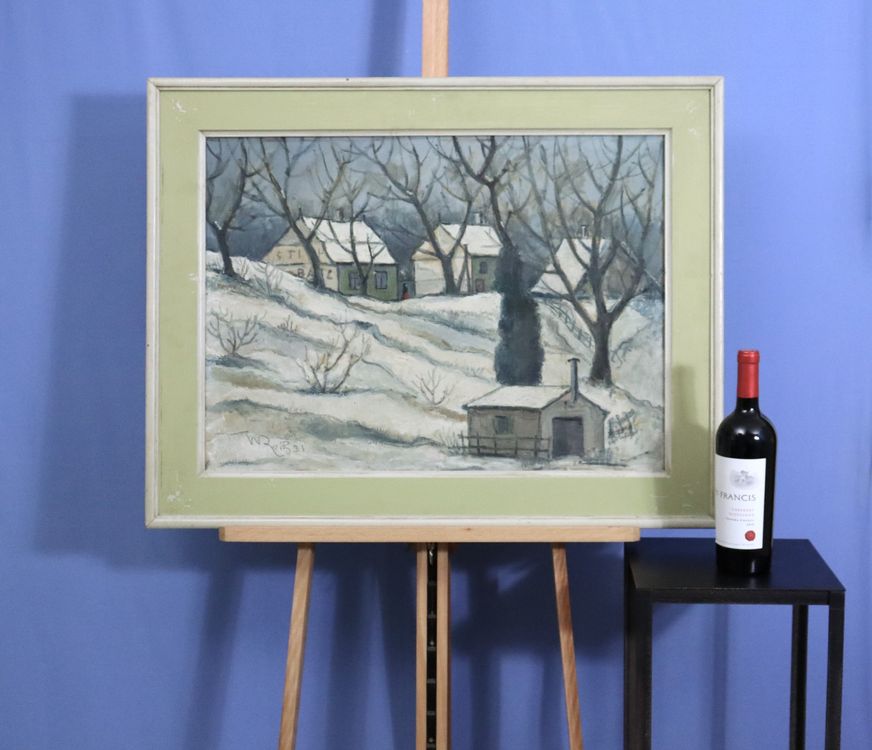 Willy Roth, Gemälde "Winterlandschaft" signiert von 1931 (Gebraucht) in Zug für CHF 120 – nur ...