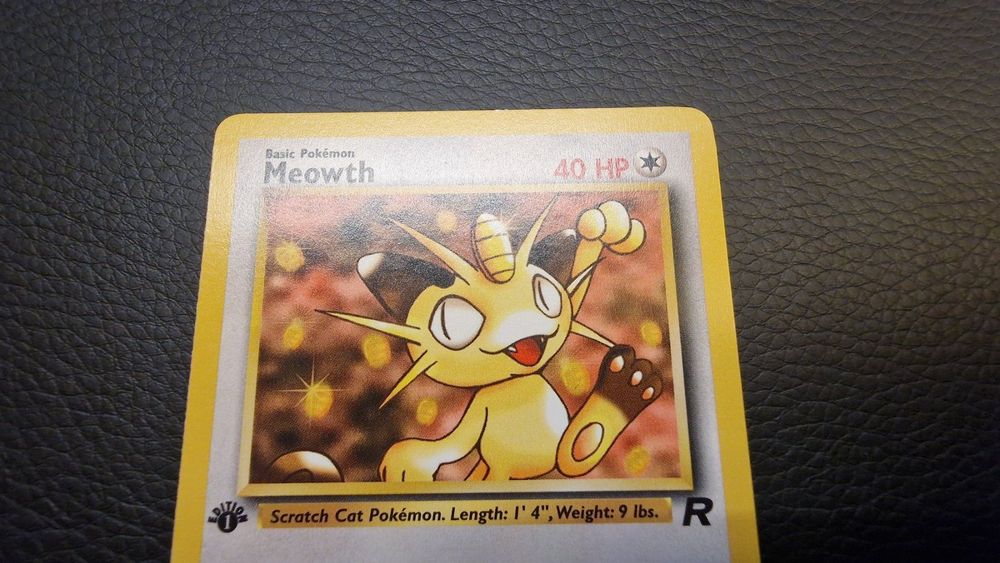Meowth 62/82 First Edition - Team Rocket (EN) - Pokémon Card (Gebraucht ...