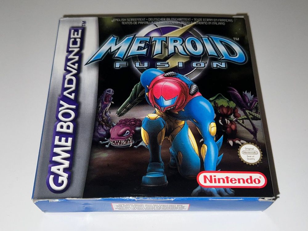 Nintendo Game Boy Advance (GBA) Spiel - Metroid Fusion (OVP) (Gebraucht ...