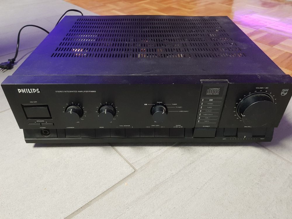 Stereo amplifier Philips FA860 (Gebraucht) in les Breuleux für CHF 2 ...