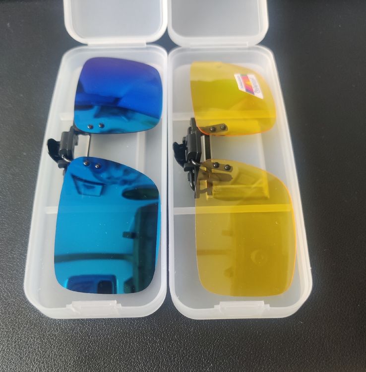 Frazala computer and driving clip on lenses (Gebraucht) in ...