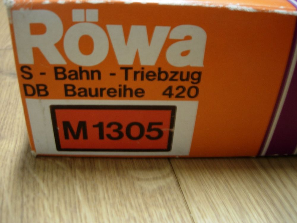 RÖWA / ROCO ET420/BR420 für 3L Wechselstrom in Weinrot- OVP (Defekt) in ...
