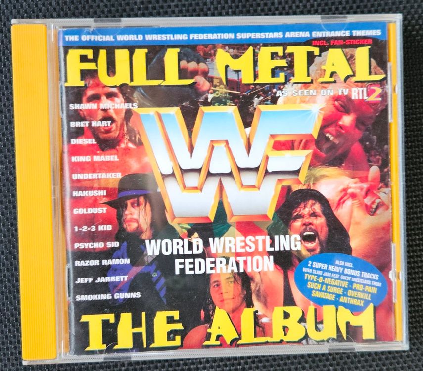 WWF Wrestling Full Metal The Album CD WWE (Gebraucht) in Brittnau für ...
