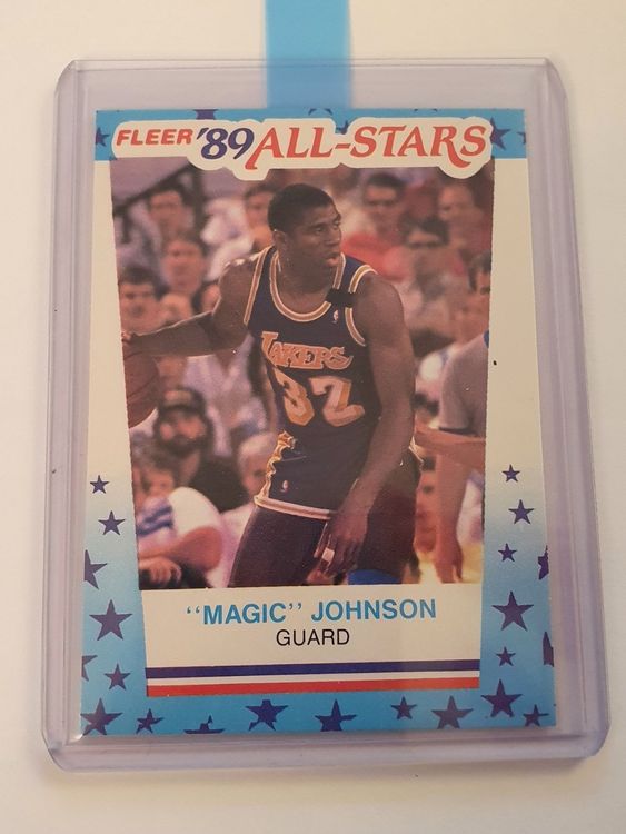 Magic Johnson Sticker 1989 Fleer NBA (Gebraucht) in Oberdorf BL für CHF ...