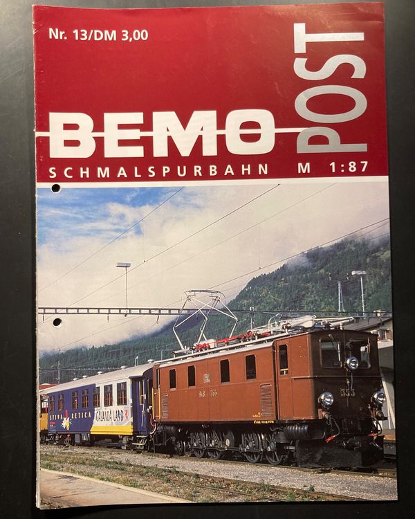 BEMO POST Heft Nr.13 (Gebraucht) in Disentis/Mustér für CHF 2 – mit Lieferung auf Ricardo kaufen